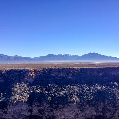 Hike the Rio Grande Gorge Bridge Trail, Rio Grande Gorge Rest Area