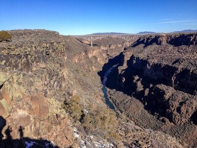 Hike the Rio Grande Gorge Bridge Trail, Rio Grande Gorge Rest Area