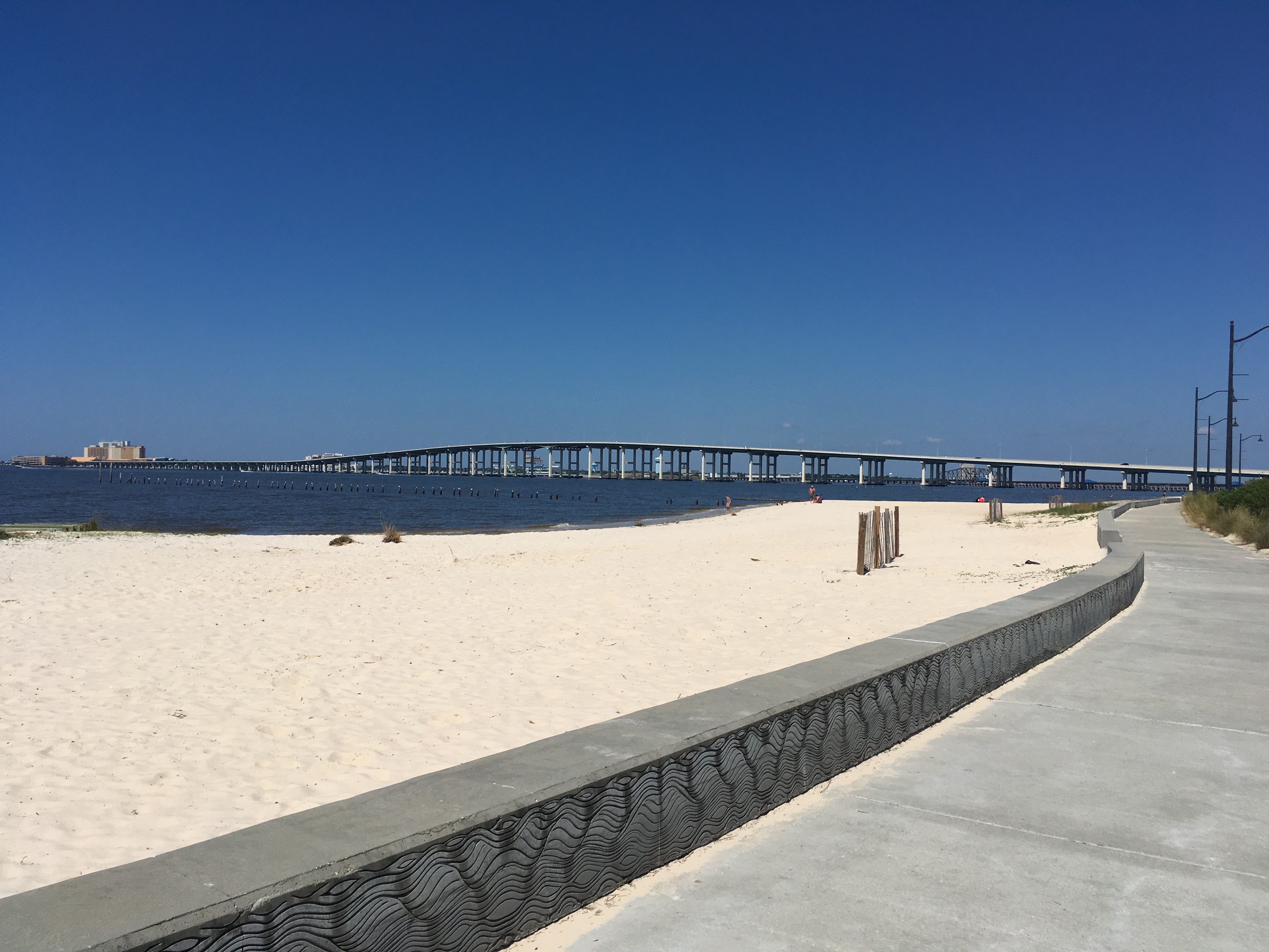 Bike or Run the Front Beach Walking Path, Ocean Springs, Mississippi