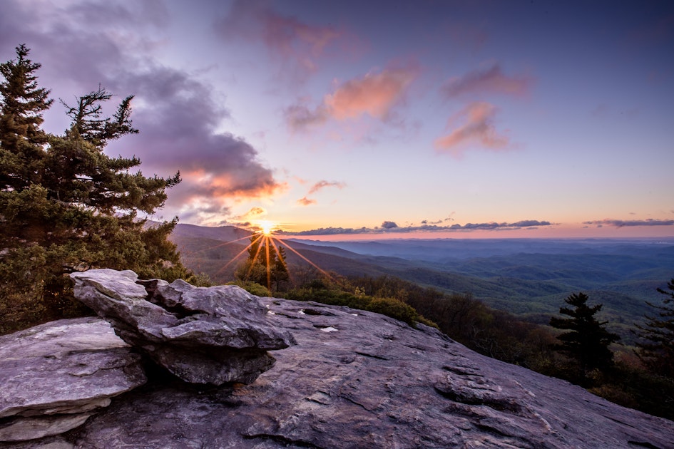Hike to Rough Ridge on the Tanawha Trail from Beacon Heights, North ...