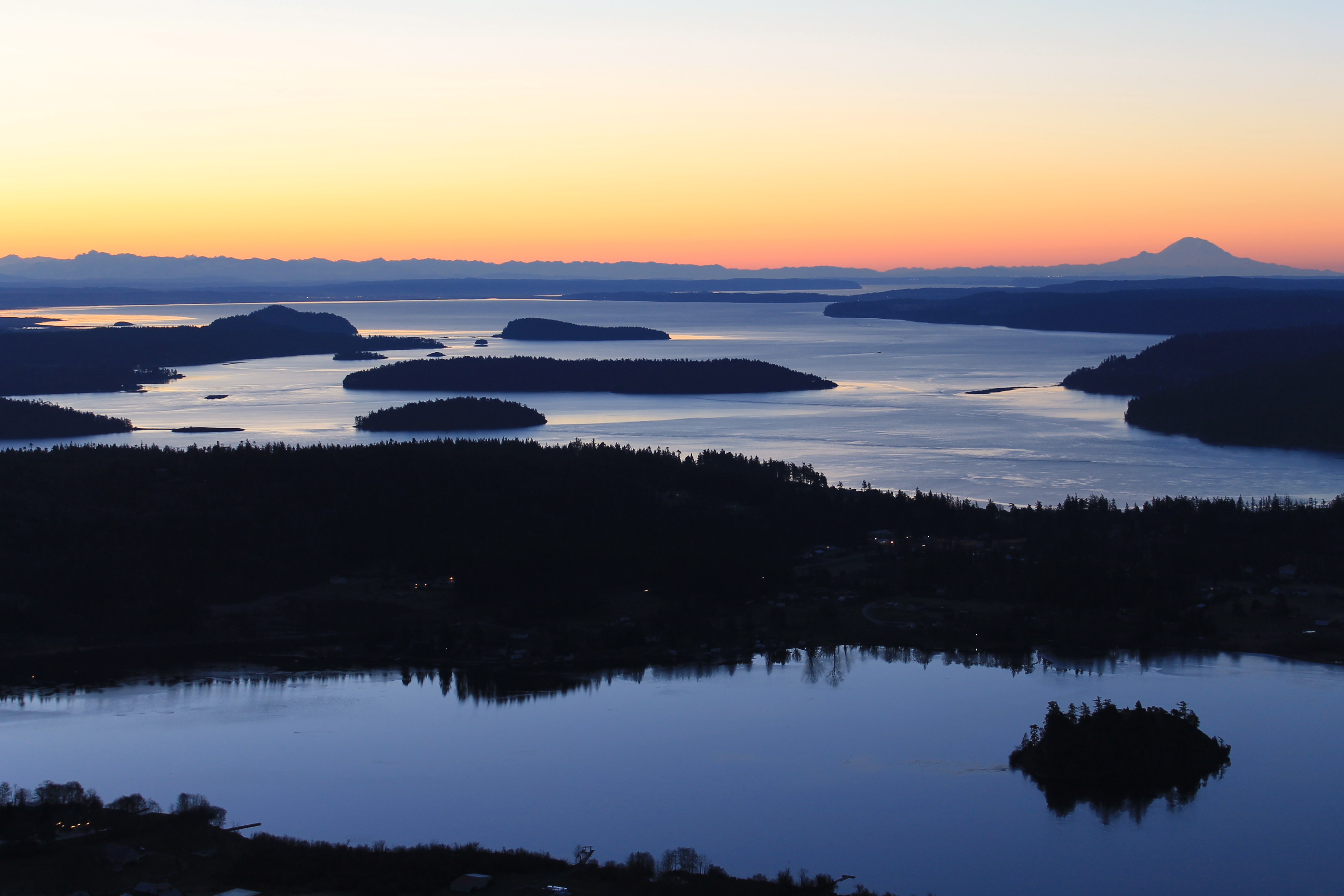 Hike to the Summit of Mt. Erie, Anacortes, Washington