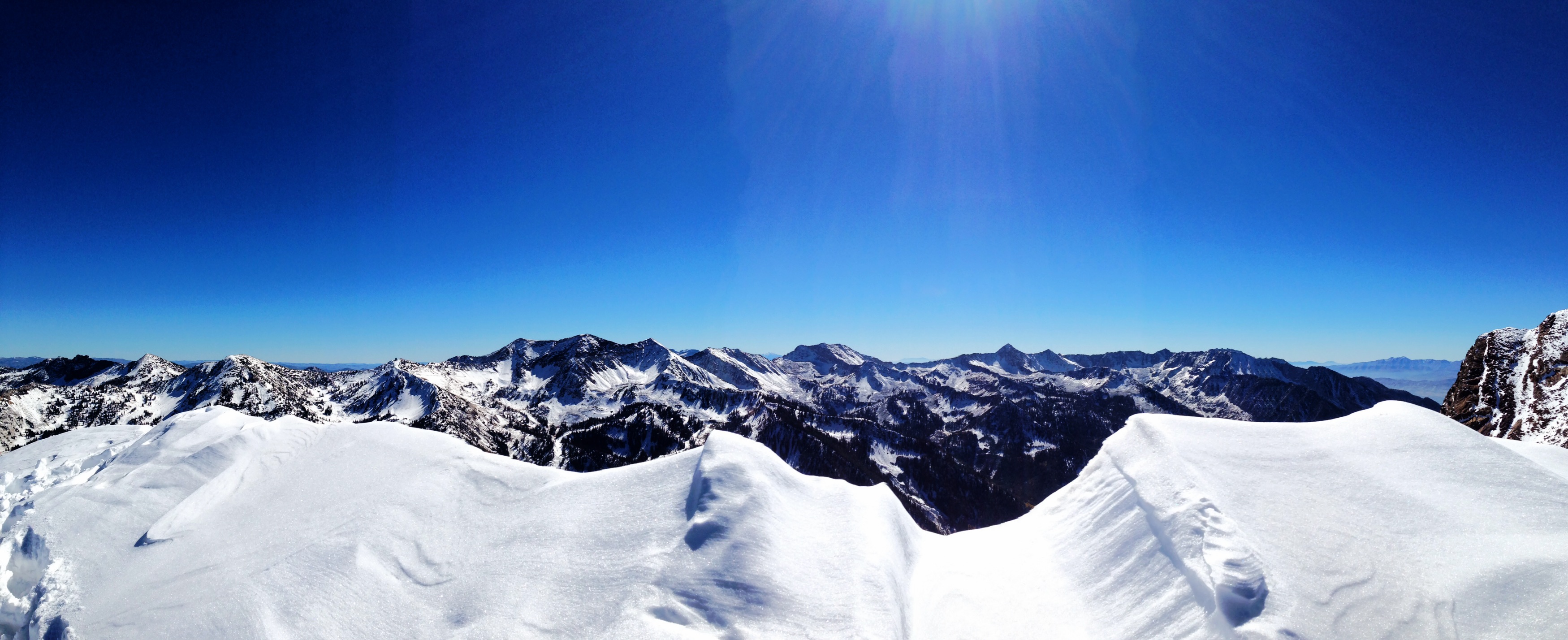 Hike and Scramble Mount Superior, Alta, Utah