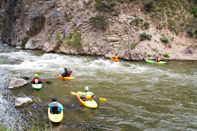 Whitewater Kayaking the Weber River, Weber River, Henefer to Taggart