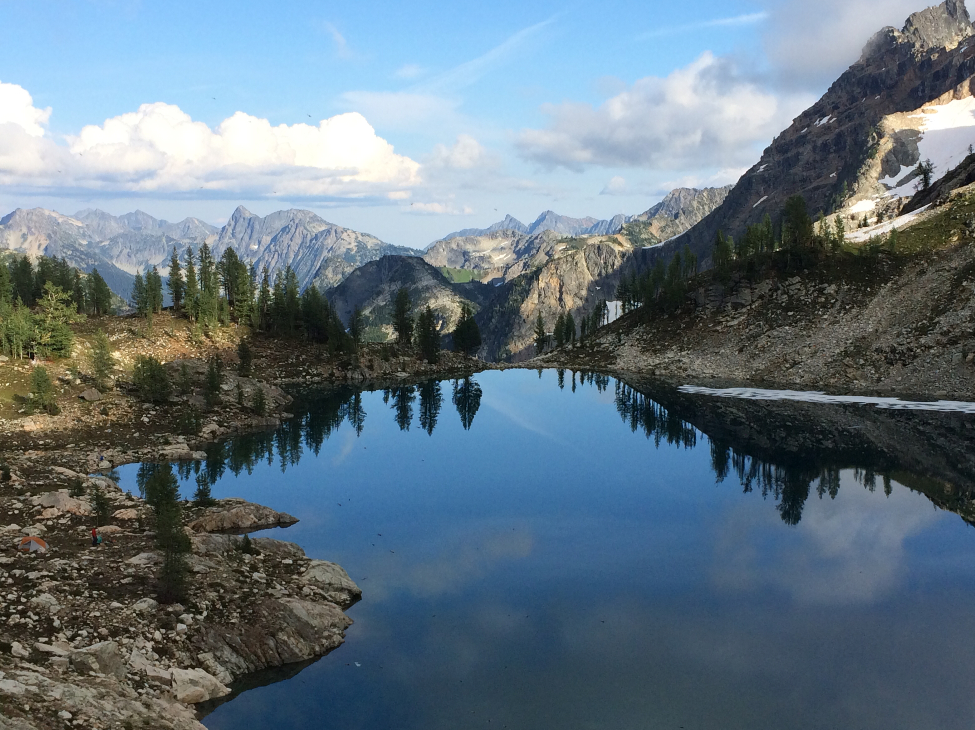 Wing Lake via Rainy Pass, Chelan County, Washington