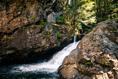 Hike to Franklin Falls, Franklin Falls Trail