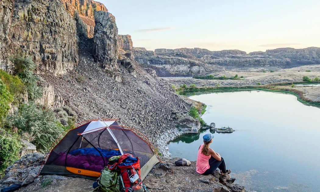 Backpack Ancient Lakes, Washington