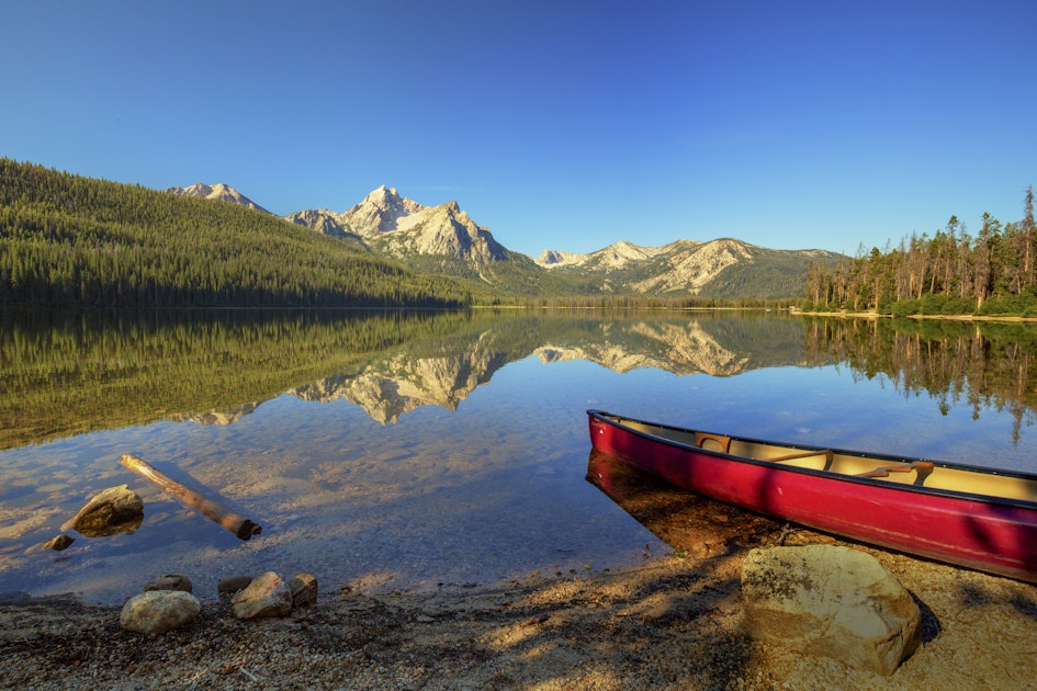 Paddle on Stanley Lake, Stanley Lake Inlet Campground