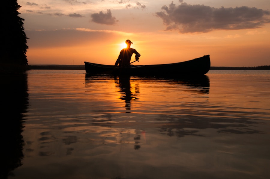 Camping at Obed Lake Provincial Park, Canada