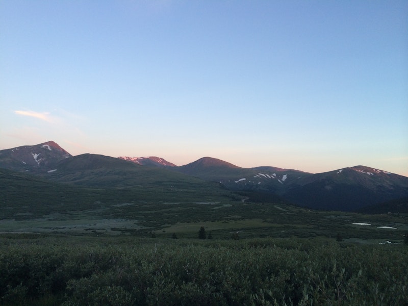 Hiking Bierstadt, Evans, and The Sawtooth, Colorado