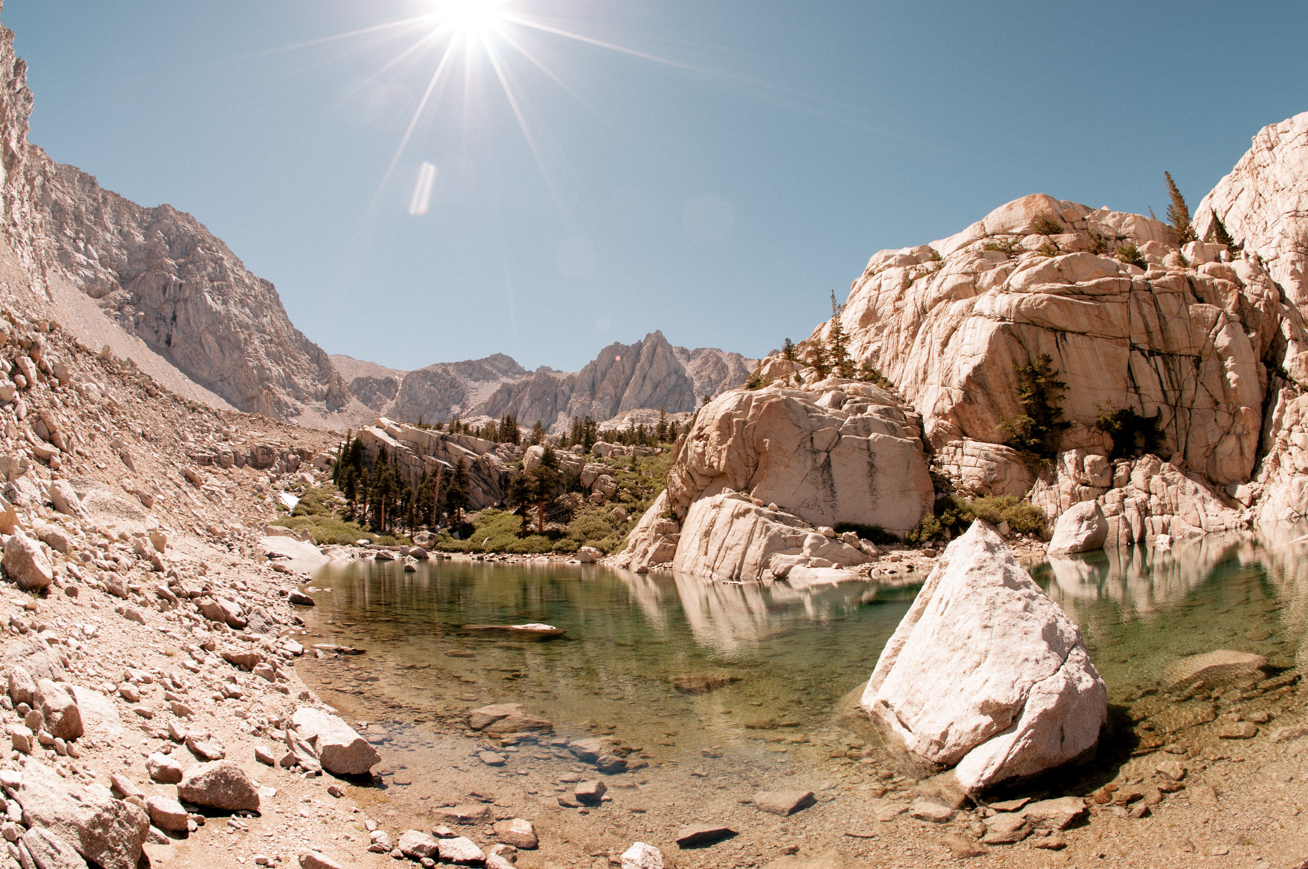 Green & Camp Lakes via Meysan Lakes, Inyo County, California