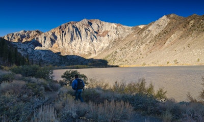 Fishing at Convict Lake, Convict Lake Trailhead