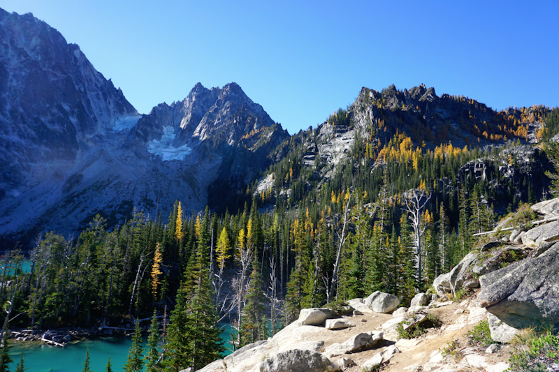 Photo of Aasgard Pass via Stuart Lake Trail