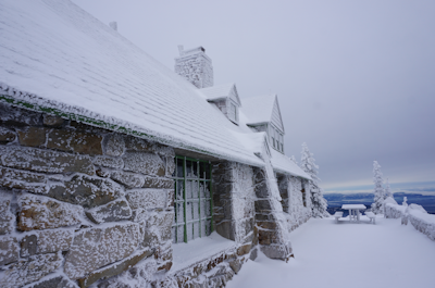 Snowshoe to the Mt. Spokane Summit, Mt. Spokane Trail