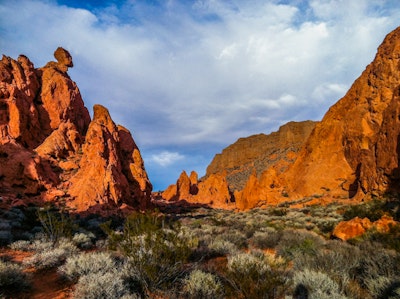 Hike the Pinnacle Loop in the Valley of Fire, Pinnacle Loop Trailhead