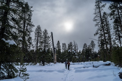 Cross-Country Ski to the Ostrander Ski Hut, Badger Pass