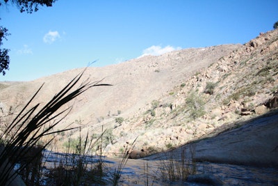 Hiking to the 3-Sisters Falls, Three Sisters Falls Trailhead