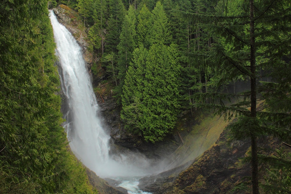 Hike at Wallace Falls , Washington