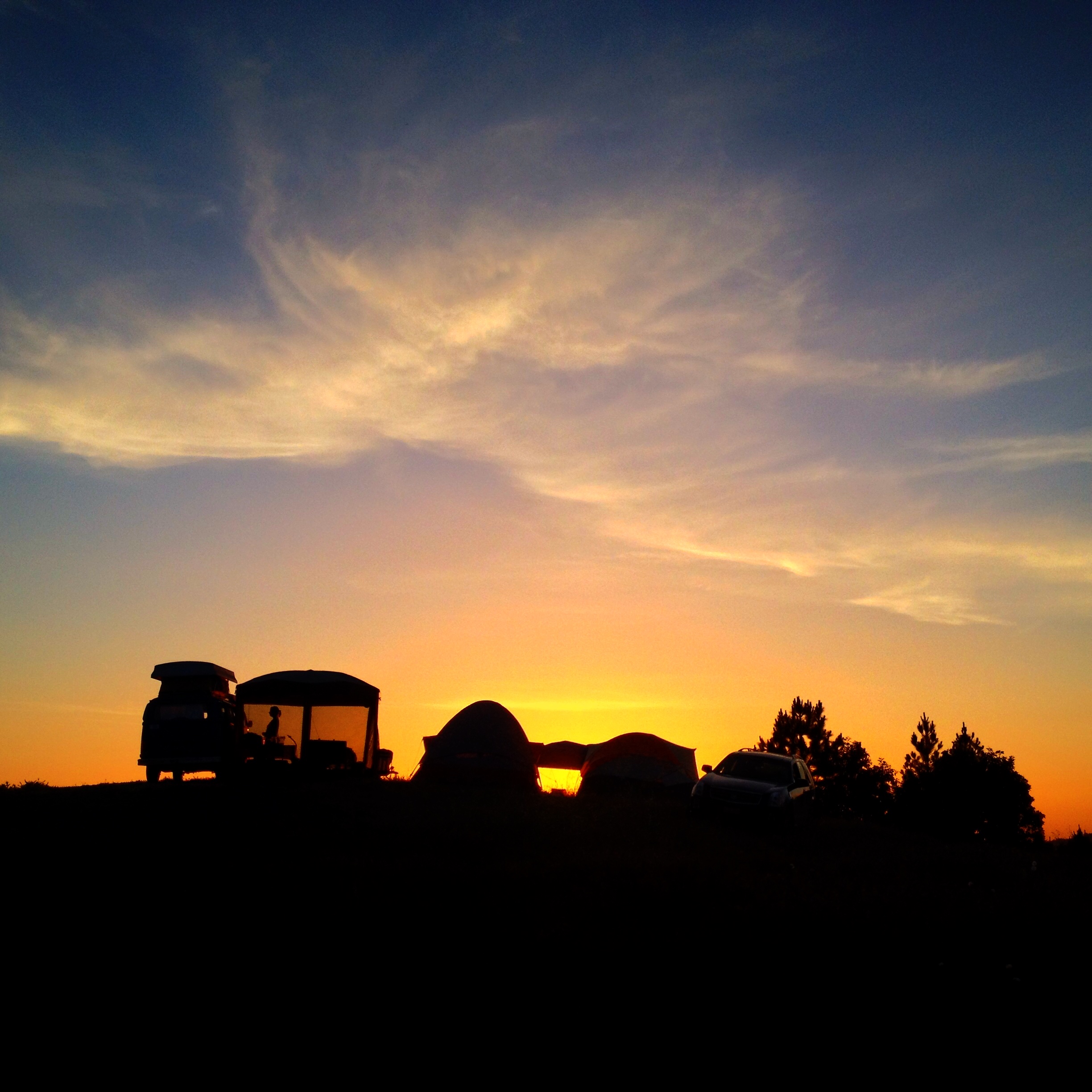 Photos: Camp on Prewitt Ridge, Big Sur, California