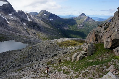 Hiking and Climbing Stetind, Stetind