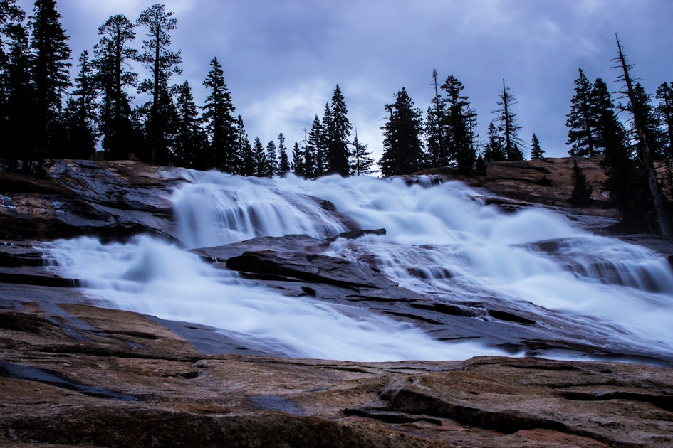 Hike to Waterwheel Falls, Yosemite