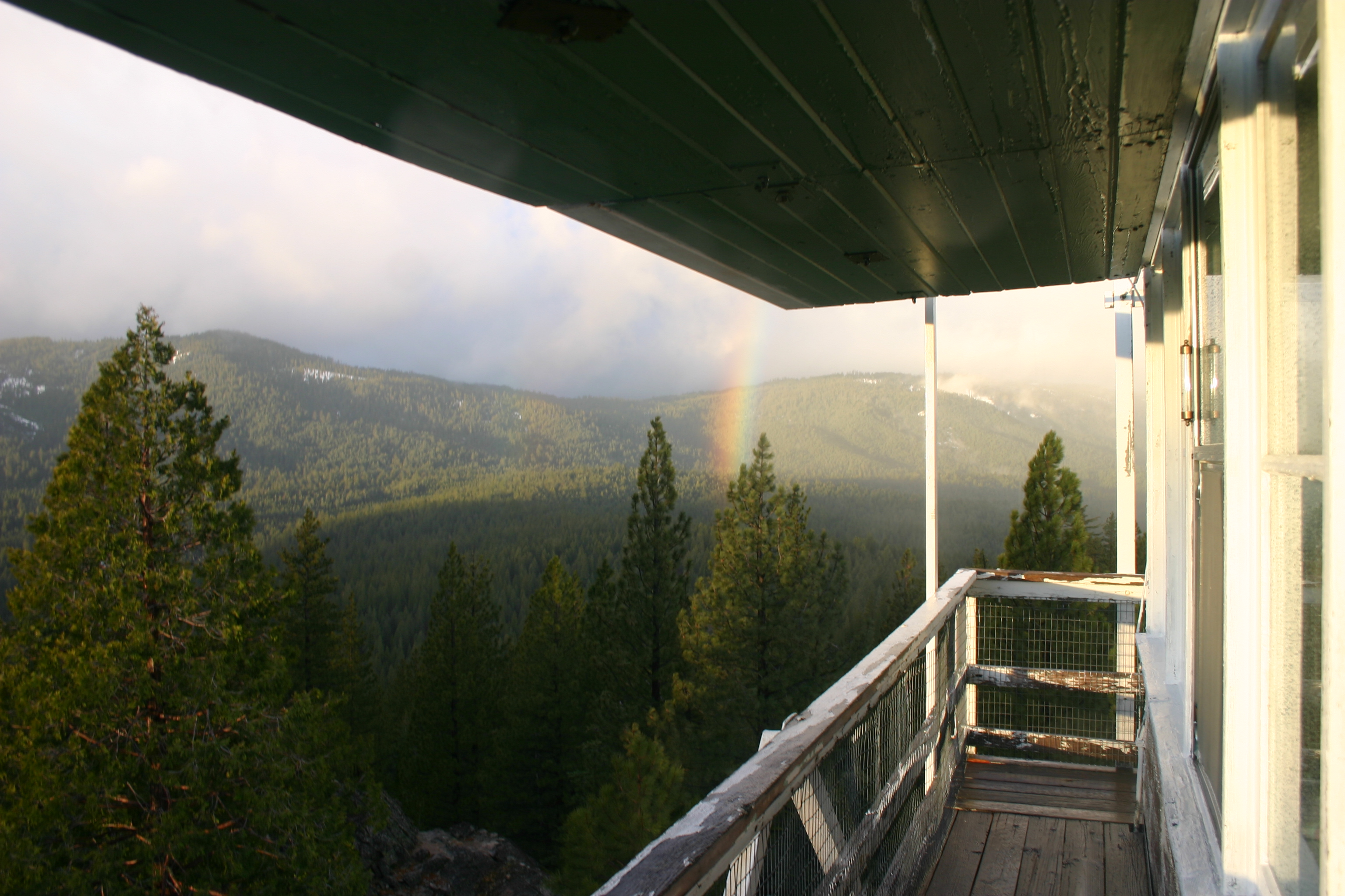 Camp at the Calpine Fire Lookout, Calpine, California
