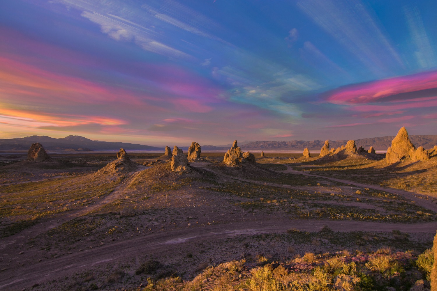 Exploring Trona Pinnacles, San Bernardino County, California