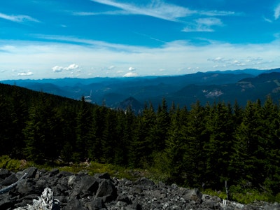 Climb to the Top of Mount Defiance, OR, Starvation Creek State Park