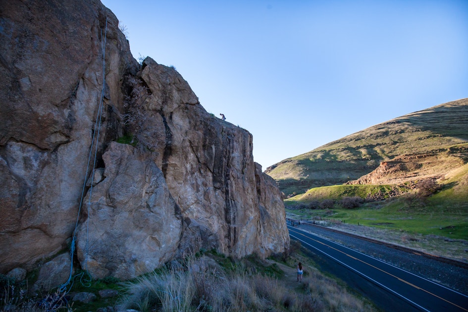 Rock Climbing at Granite Point, Colton, Washington