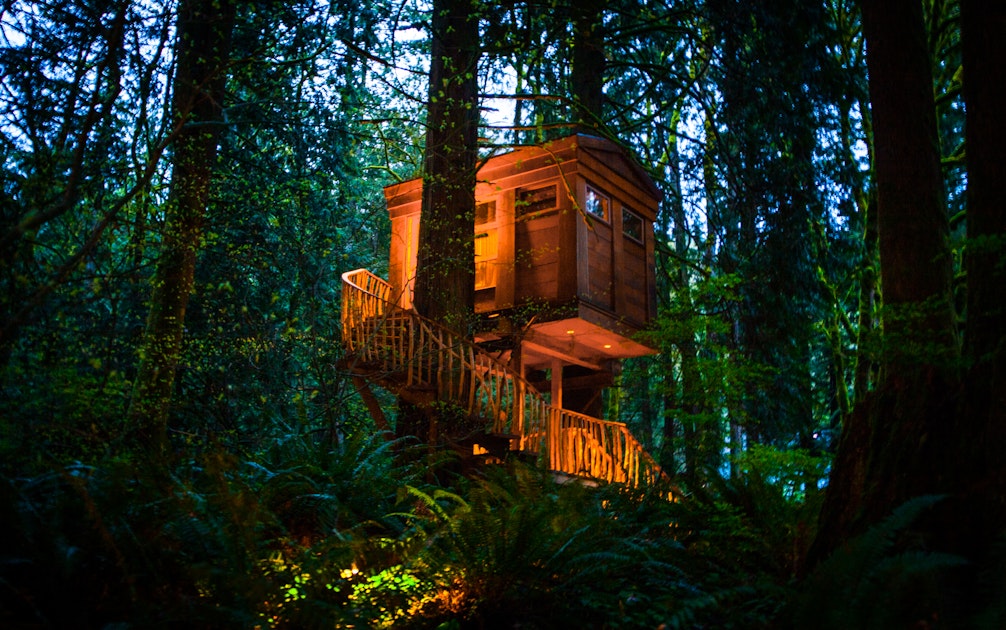 Spend a Night at TreeHouse Point, Issaquah, Washington
