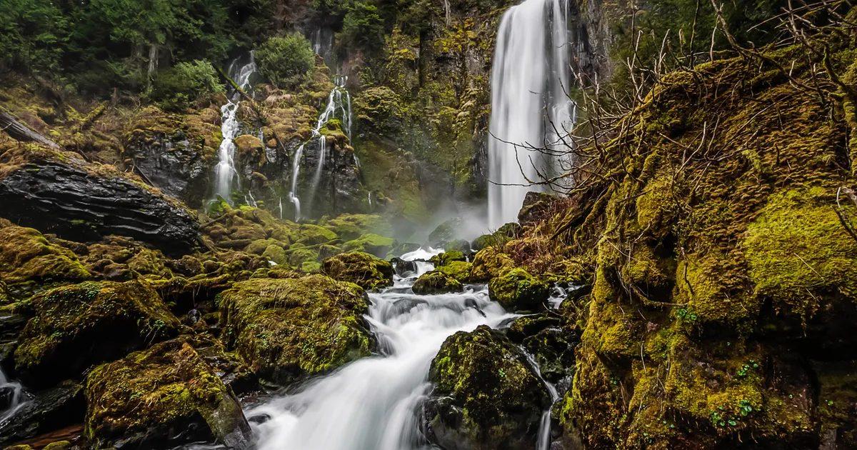 Hike to McClellan Falls, Skamania County, Washington
