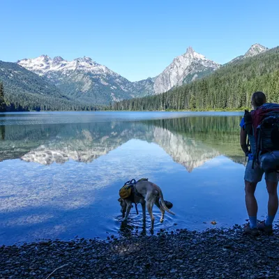 Backpack to Spade and Venus Lakes, Salmon La Sac Trailhead
