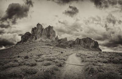 Hike Siphon Draw to Flatiron Summit, Siphon Draw Trailhead