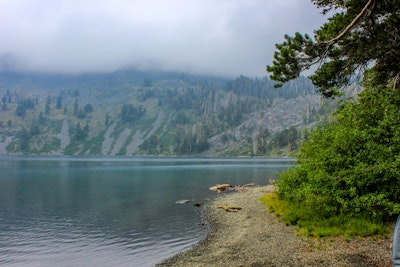 Backpack to Gilmore Lake in Desolation Wilderness , Glen Alpine Trailhead
