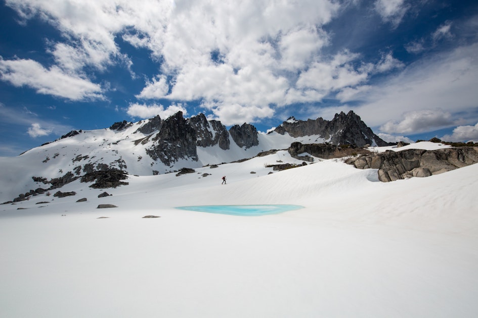 Ski Tour the Enchantments, Stuart Lake Trailhead