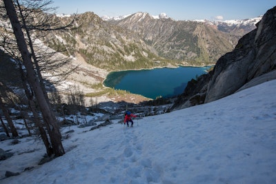 Ski Tour the Enchantments, Stuart Lake Trailhead