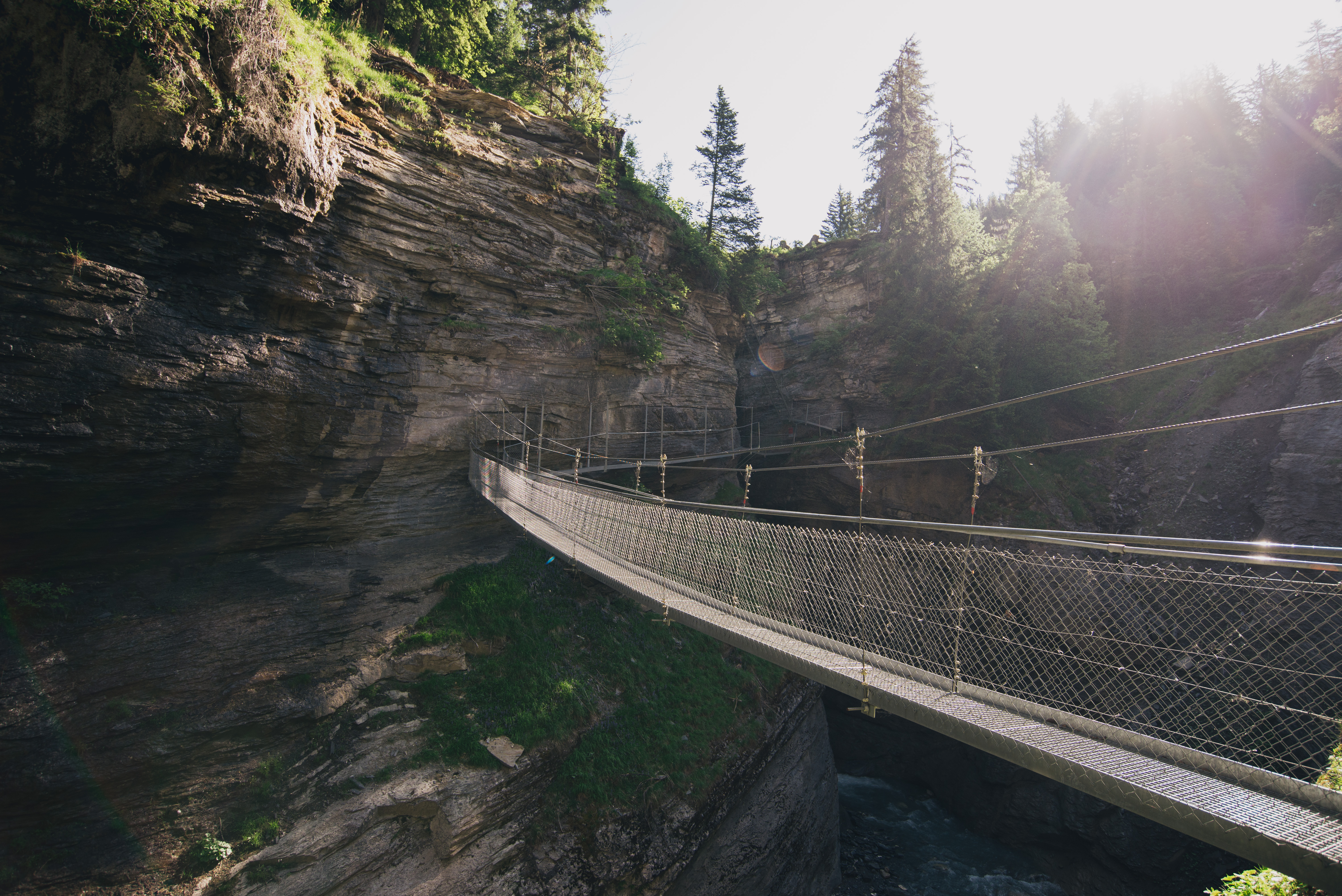 Explore Dala Gorge, Leukerbad, Switzerland