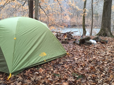 Backpack Along Whitaker Creek, Hawksbill Crag/Whitaker Point TH