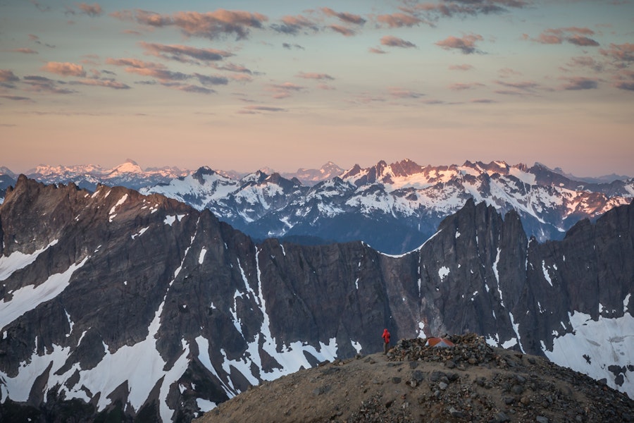 Backpack to Sahale Glacier Camp, Washington
