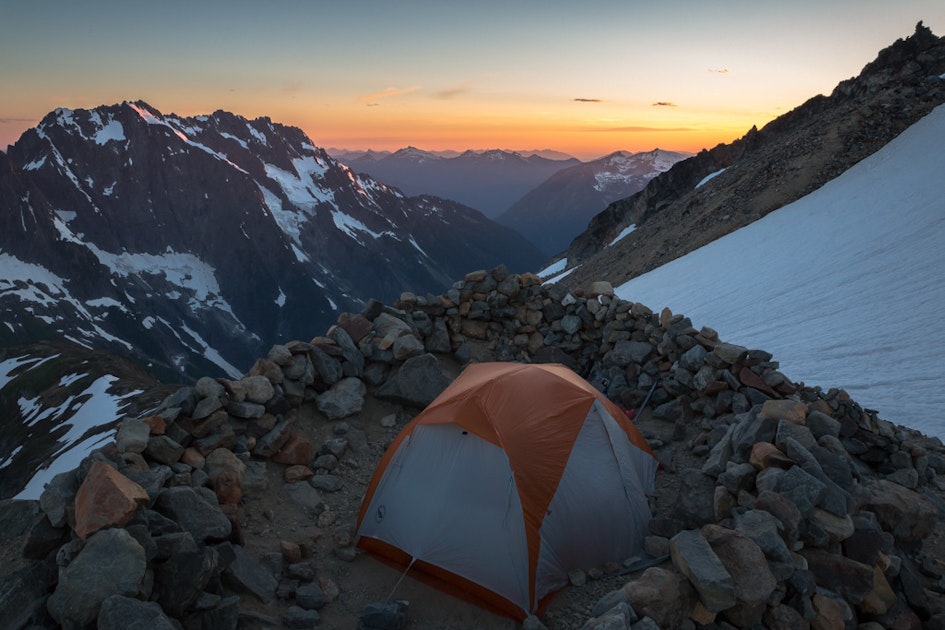 Backpack to Sahale Glacier Camp, Washington