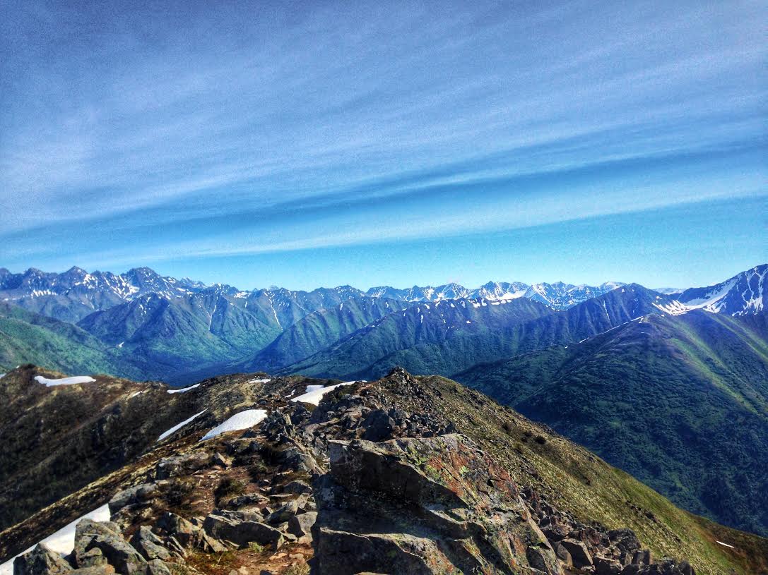 Hike Bird Ridge, Anchorage, Alaska