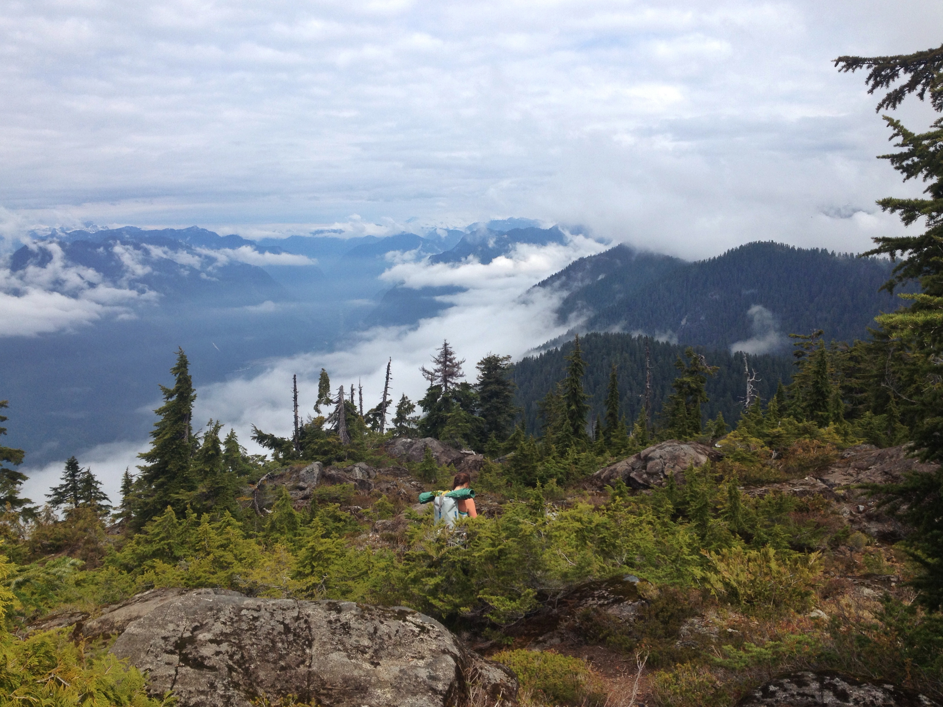 Backpack the Dilly Dally Loop, Anmore, British Columbia