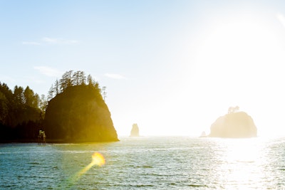 Camp at First Beach, First Beach, La Push