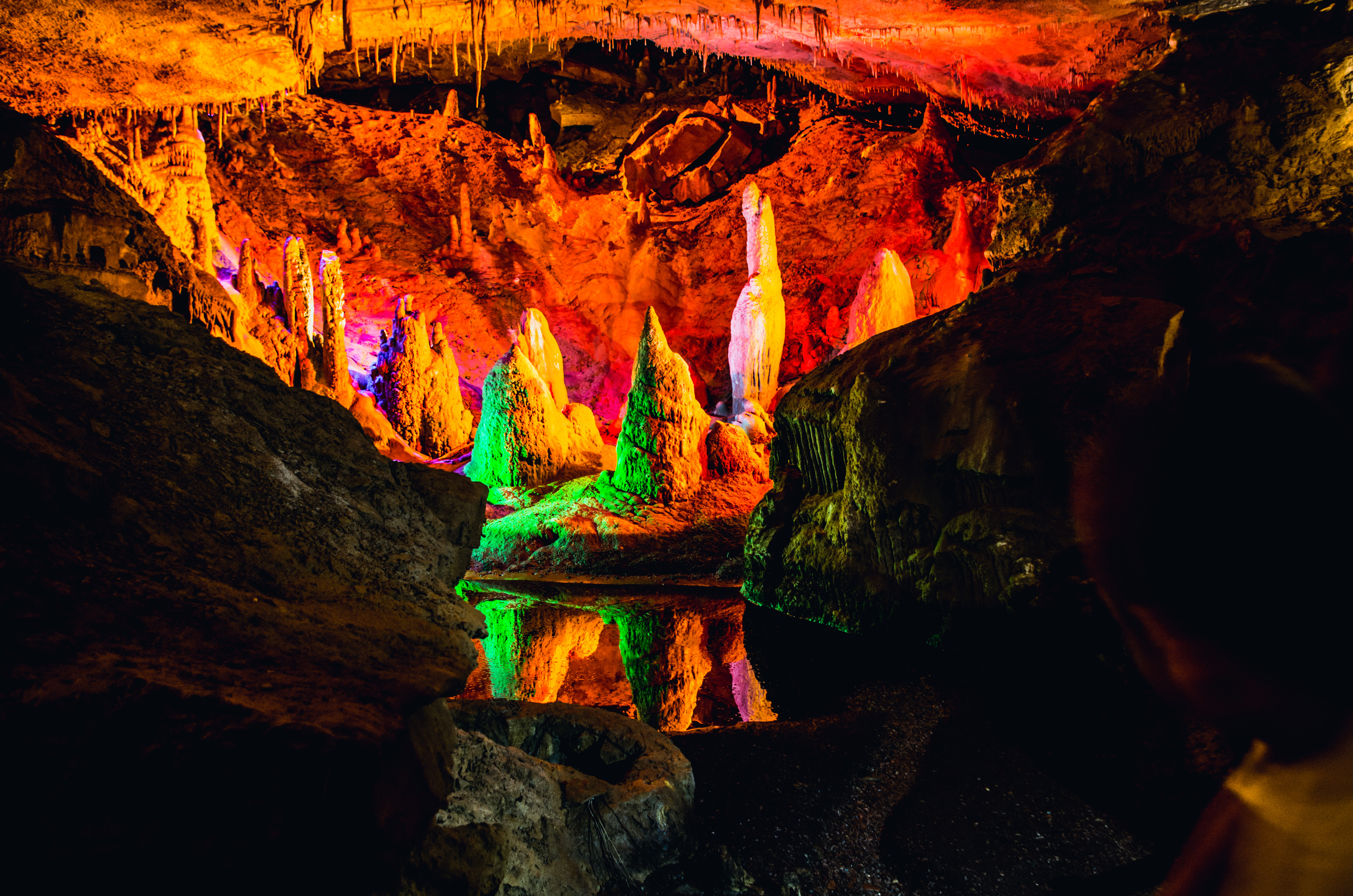 Spelunking in Forbidden Caverns, Sevierville, Tennessee