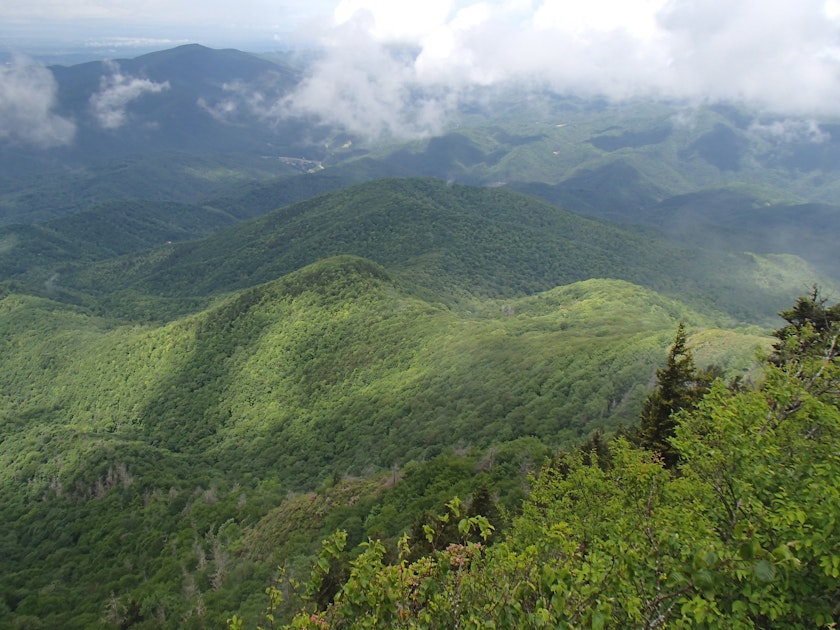 Hike to the Mount Cammerer Lookout Tower, Cosby, Tennessee