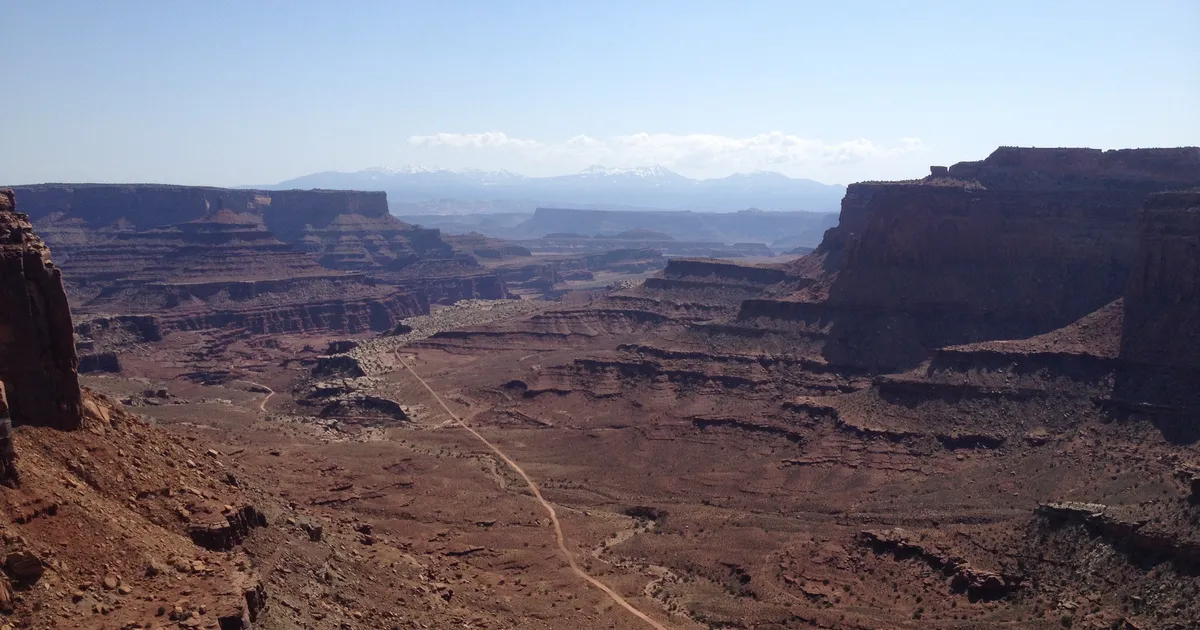 Mountain Bike the Shafer Trail in Moab, Shafer Trailhead