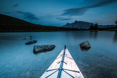 Kayak Two Jack Lake, Two Jack Lake Picnic Area