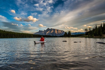 Kayak Two Jack Lake, Two Jack Lake Picnic Area
