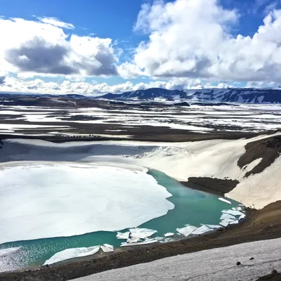 Explore Viti Crater, Viti Trail, Iceland