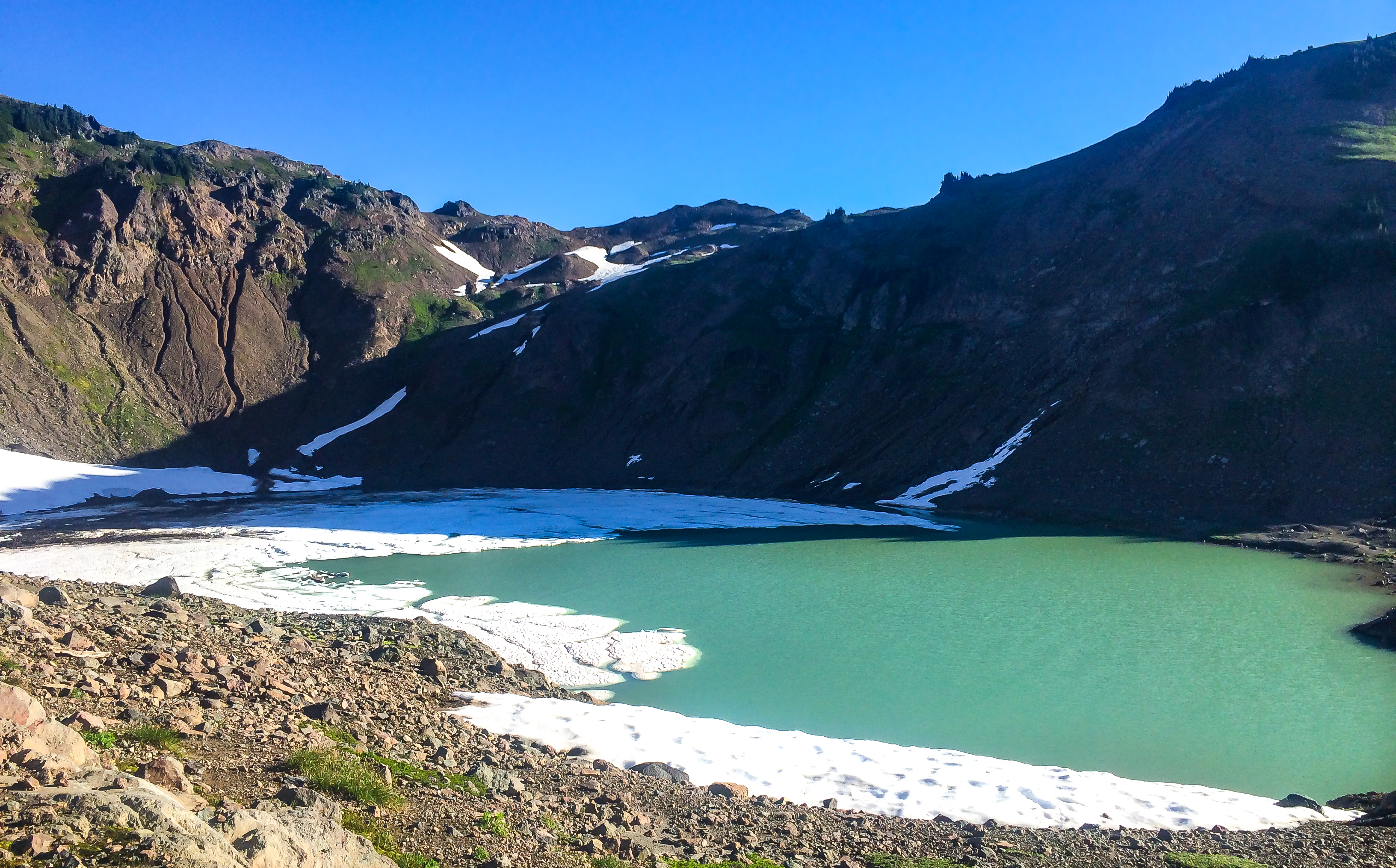 Goat Lake via Walput Lake Campground, Randle, Washington