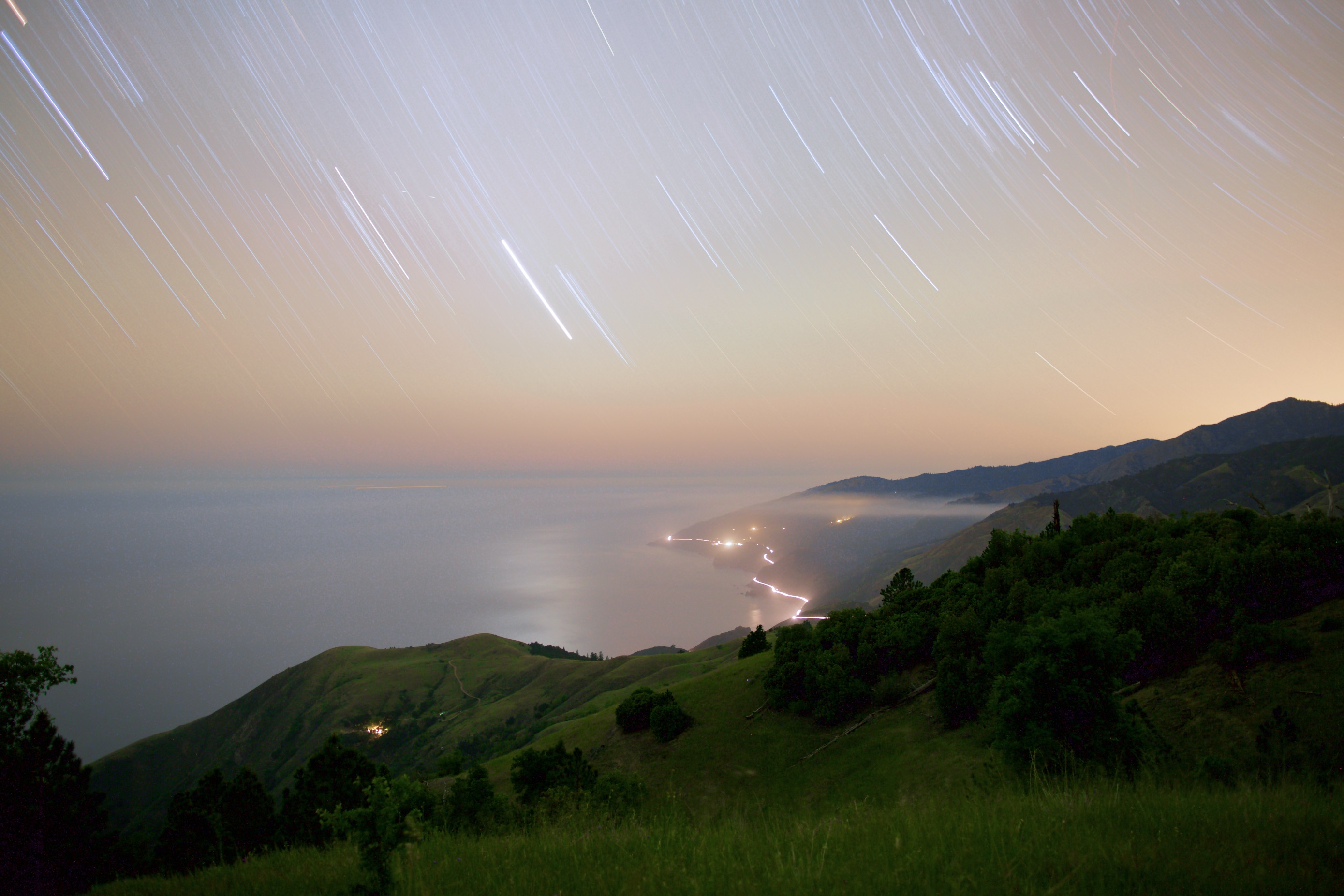 Photos: Camp on Prewitt Ridge, Big Sur, California